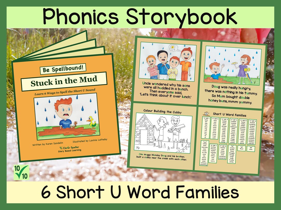Phonics Story and Spelling Activities to Teach the Short U - Etsy