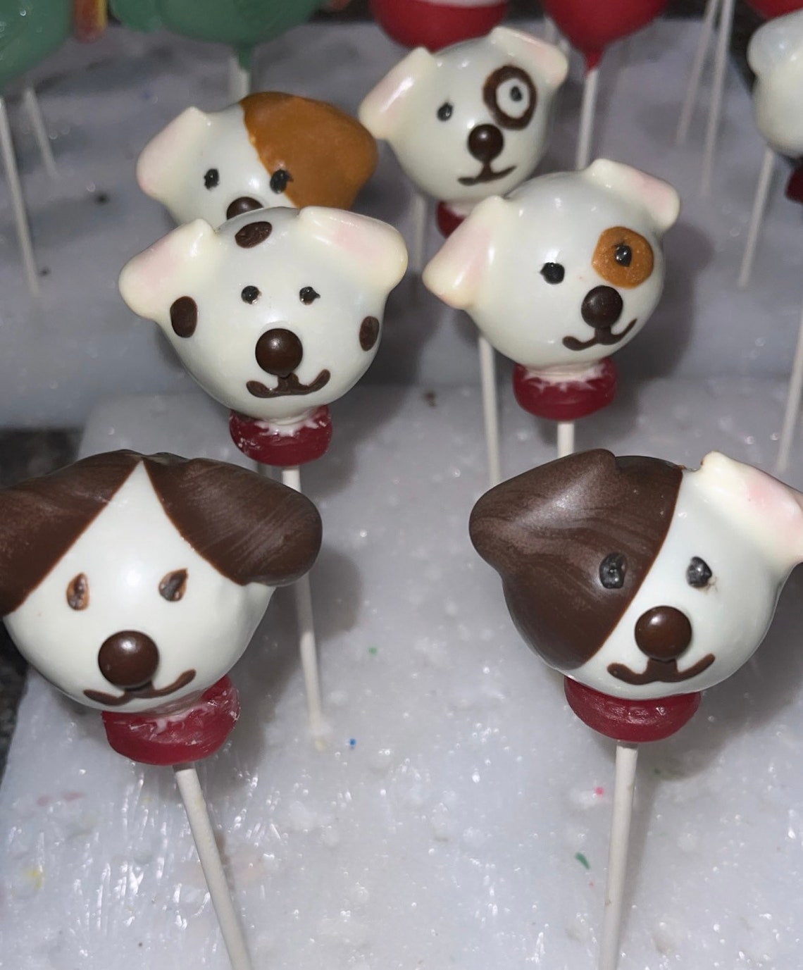 Puppy Theme Cakepops - Etsy