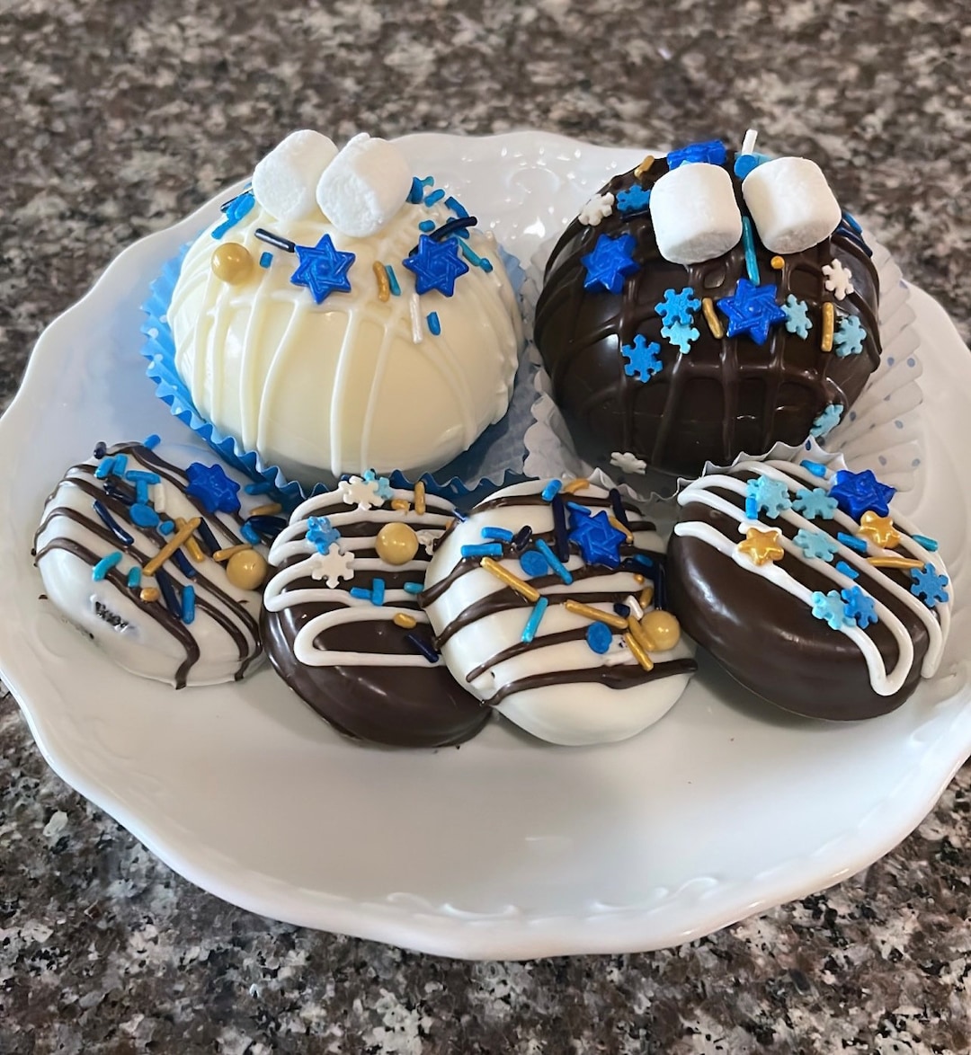 Hanukkah Hot Cocoa Bomb Gift Box !! - Etsy