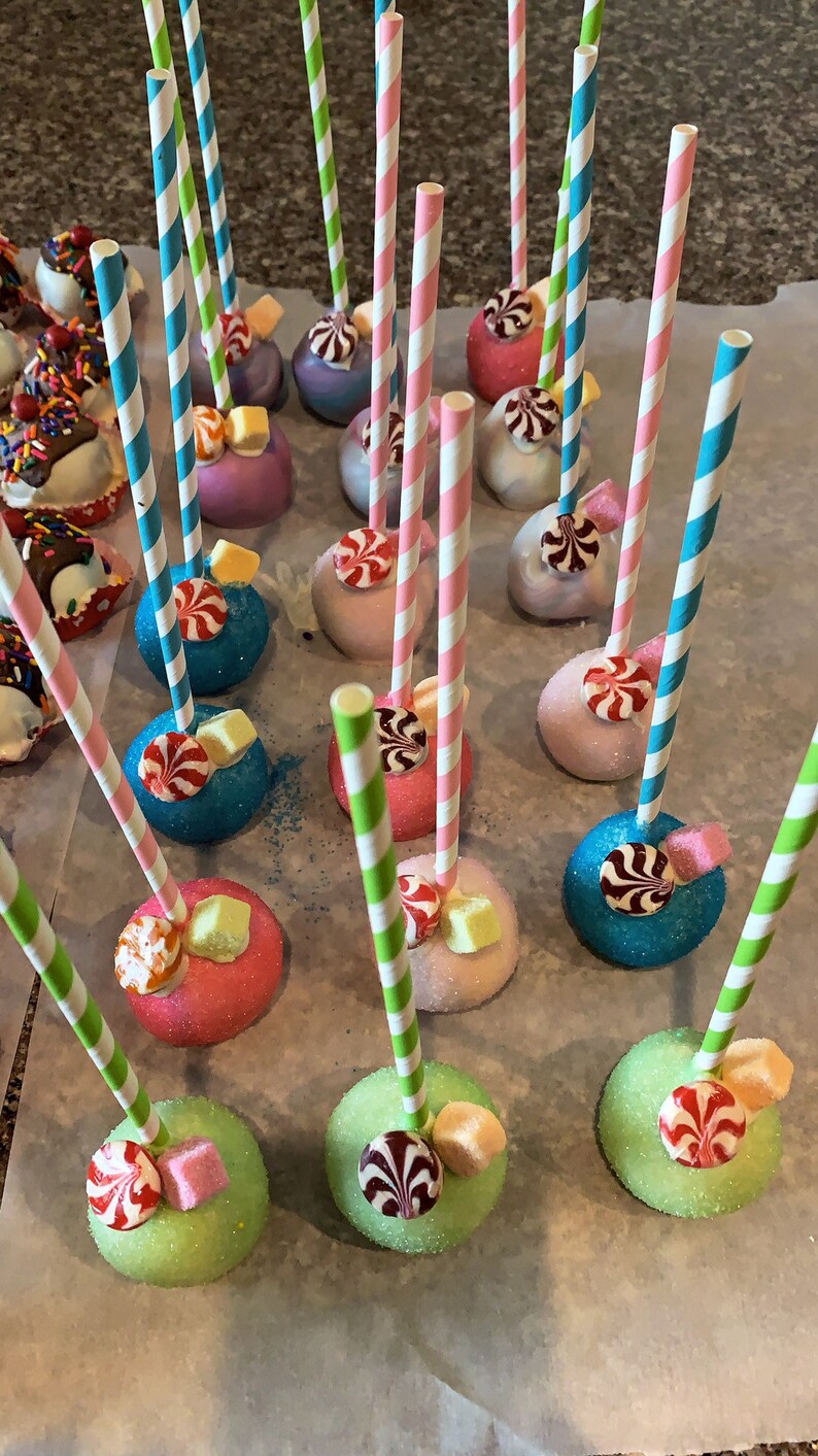 Candy Themed Cakepops | Etsy