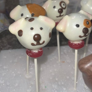 Puppy Theme Cakepops - Etsy