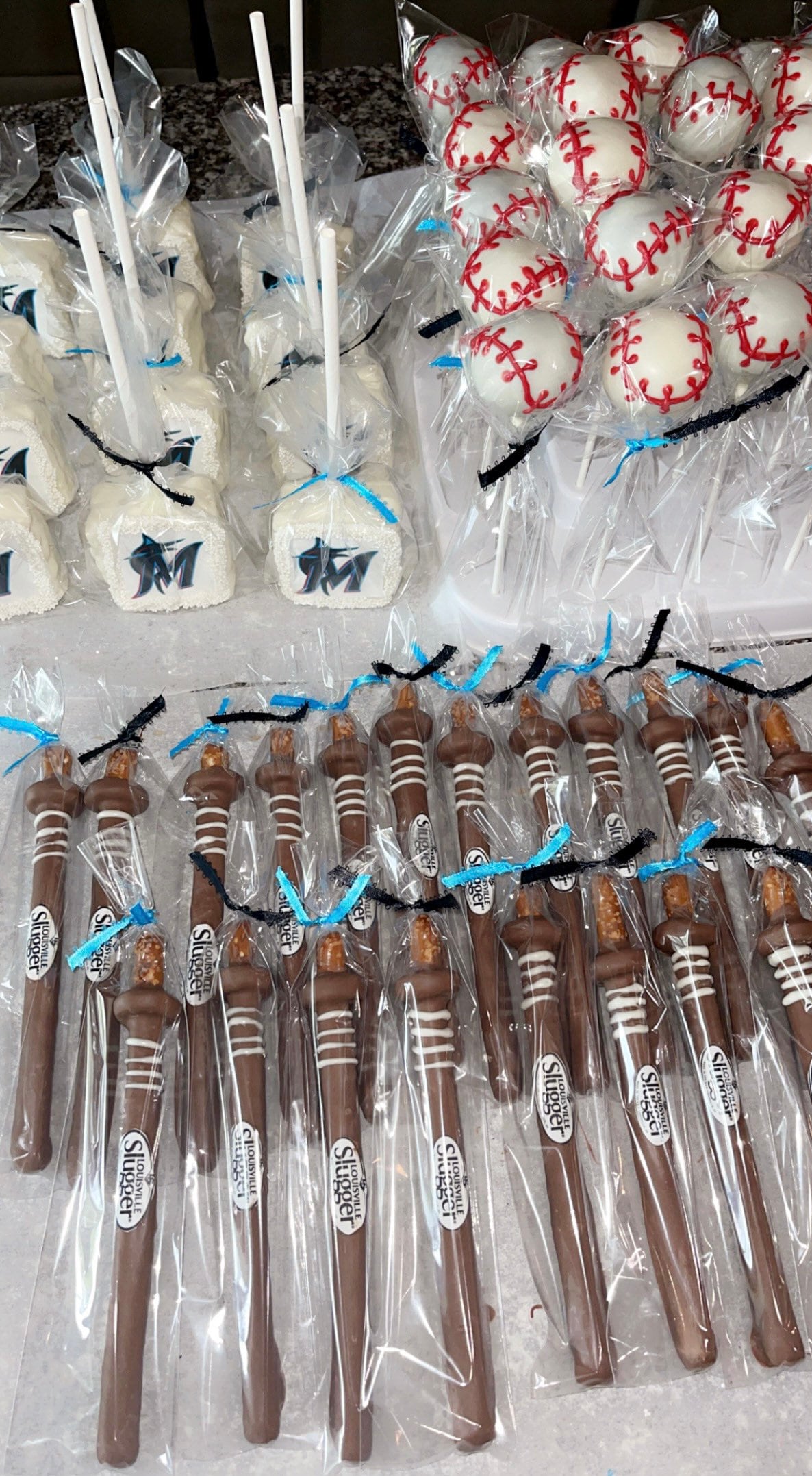 Baseball Bat Chocolate Covered Pretzel Rods /OR Baseball - Etsy