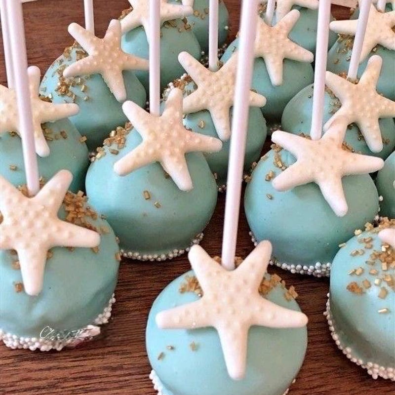 Mermaid Cake Pops - Etsy