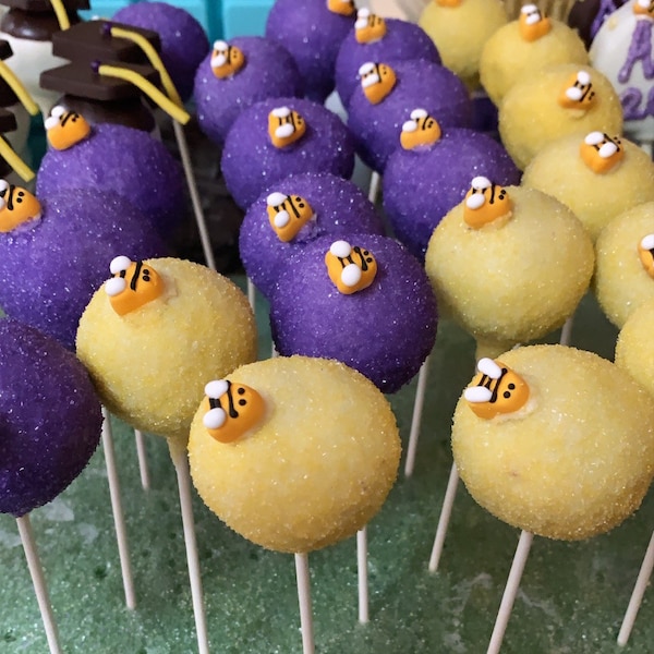 Bumble Bee Cake Pops - Etsy