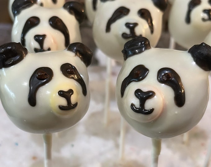 Panda Bear Oreo Cookie Pops / Panda Lover Gift / Kids Birthday Party ...