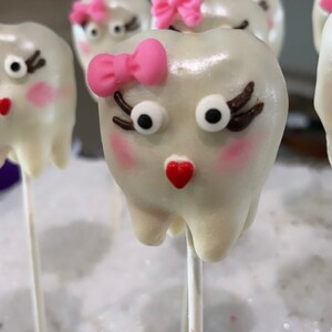 Teeth Cake Pop - Etsy