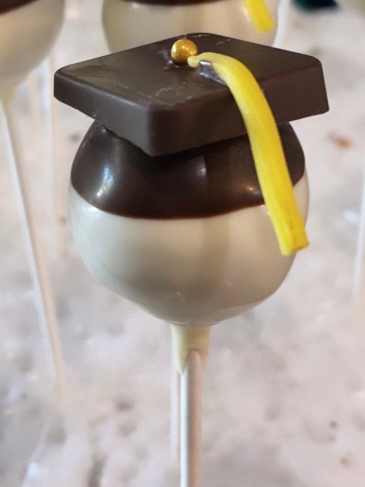 Graduation Hat Cakepops - Etsy