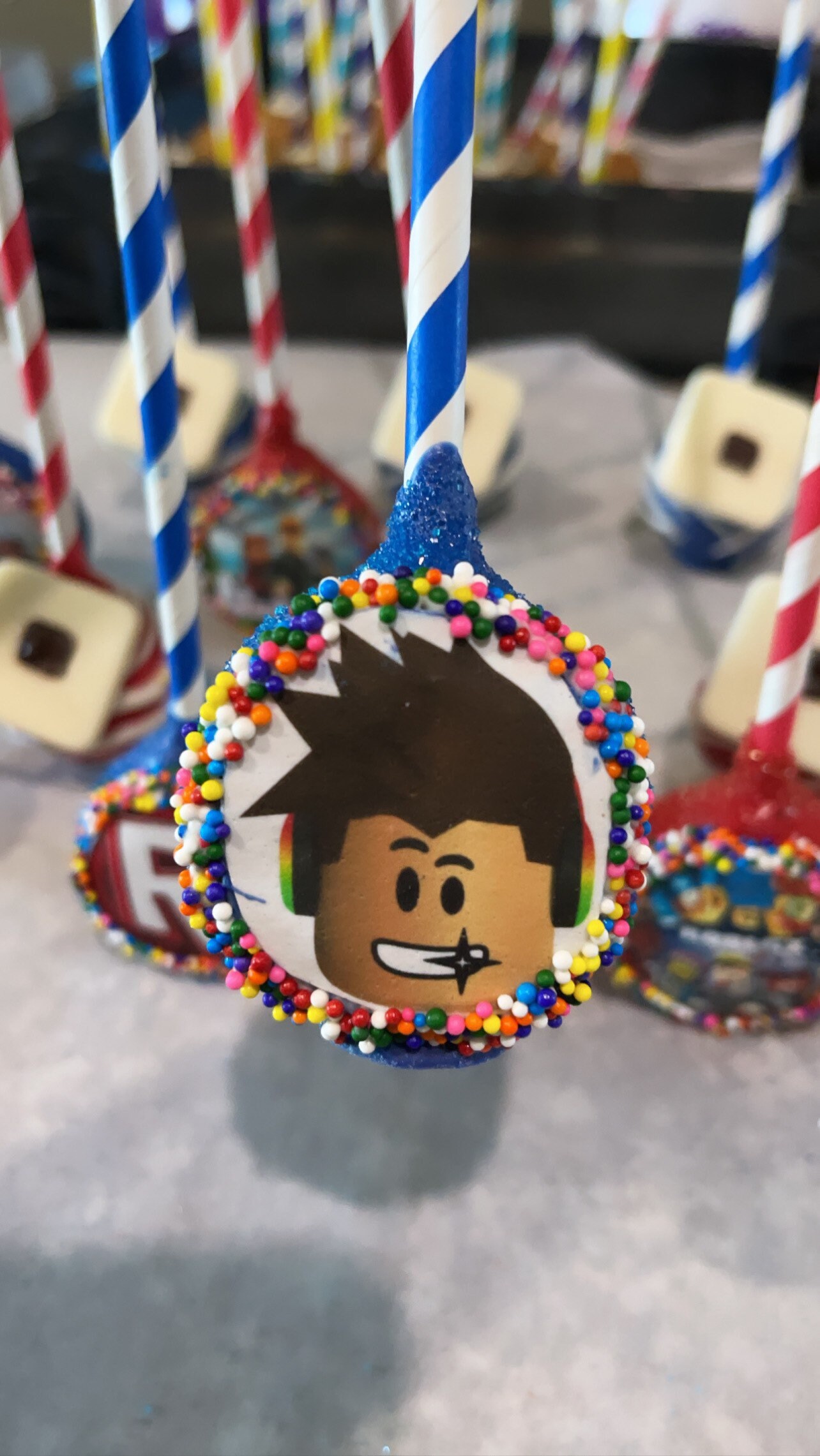 Roblox Themed Cakepops: Individually Wrapped Party Favors - Etsy