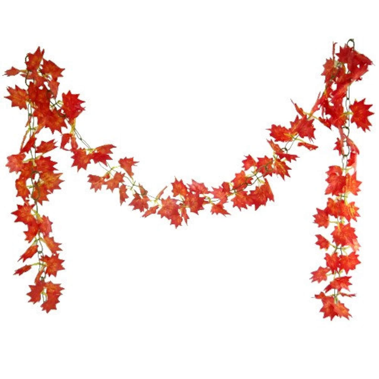 Premium 8ft Artificial Trailing Ivy Vine Leaf Garland Fern Greenery ...