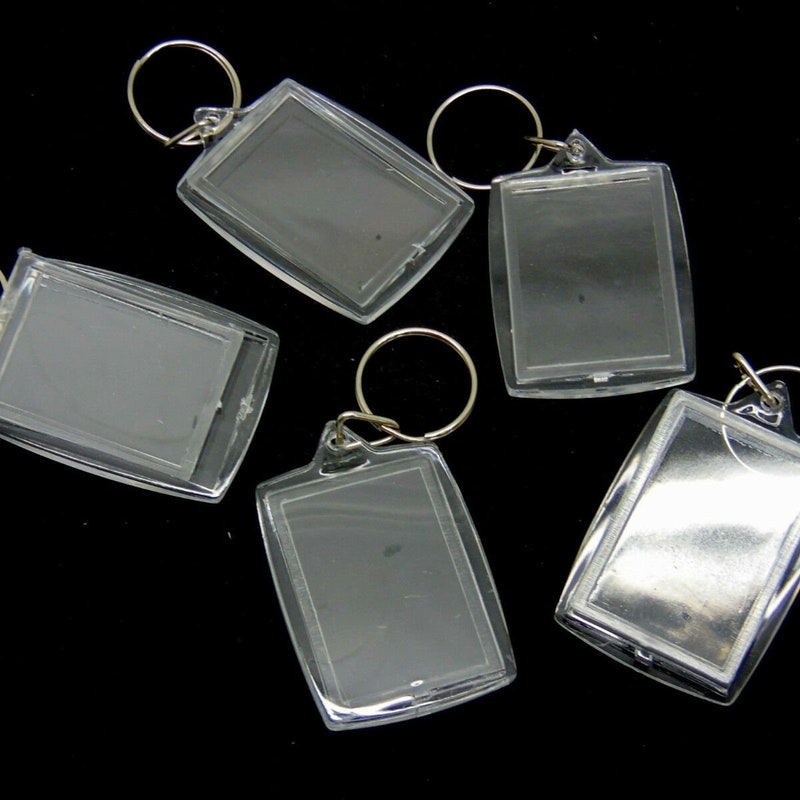 Clear Plastic Key Fob - Etsy UK
