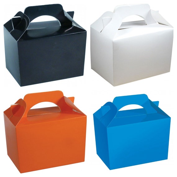 Cardboard Lunch Boxes For Parties 10 Party Food Boxes Loot Lunch