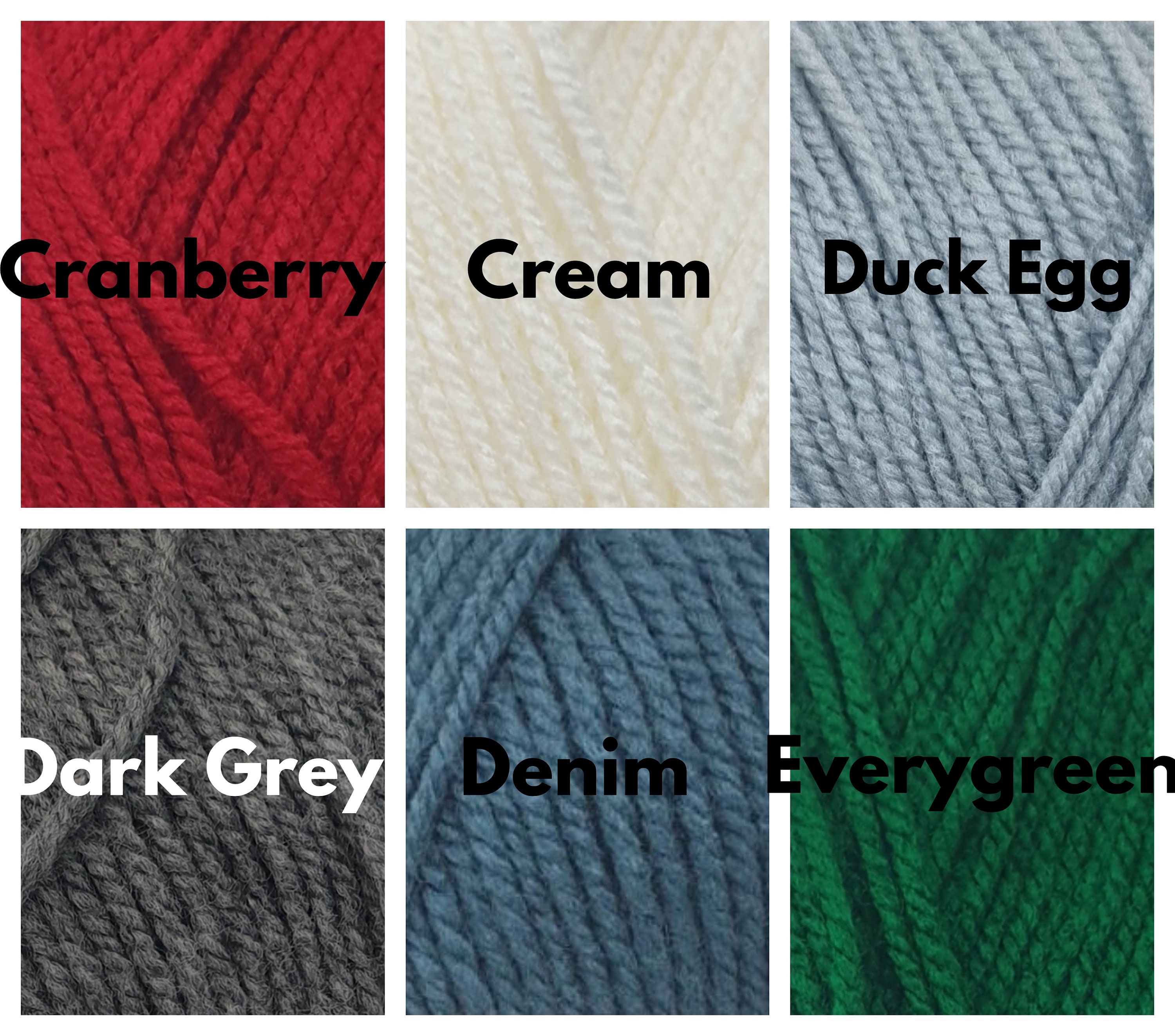 Cygnet Pato DK Knitting Wool / Yarn Double Knitting Knit 100g Ball - UK ...