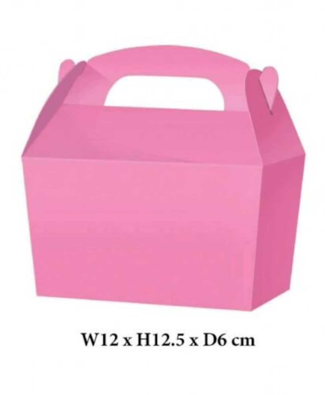 Pack of 10 Treat Boxes Cupcake Gift Party Loot Bag Wedding - Etsy UK