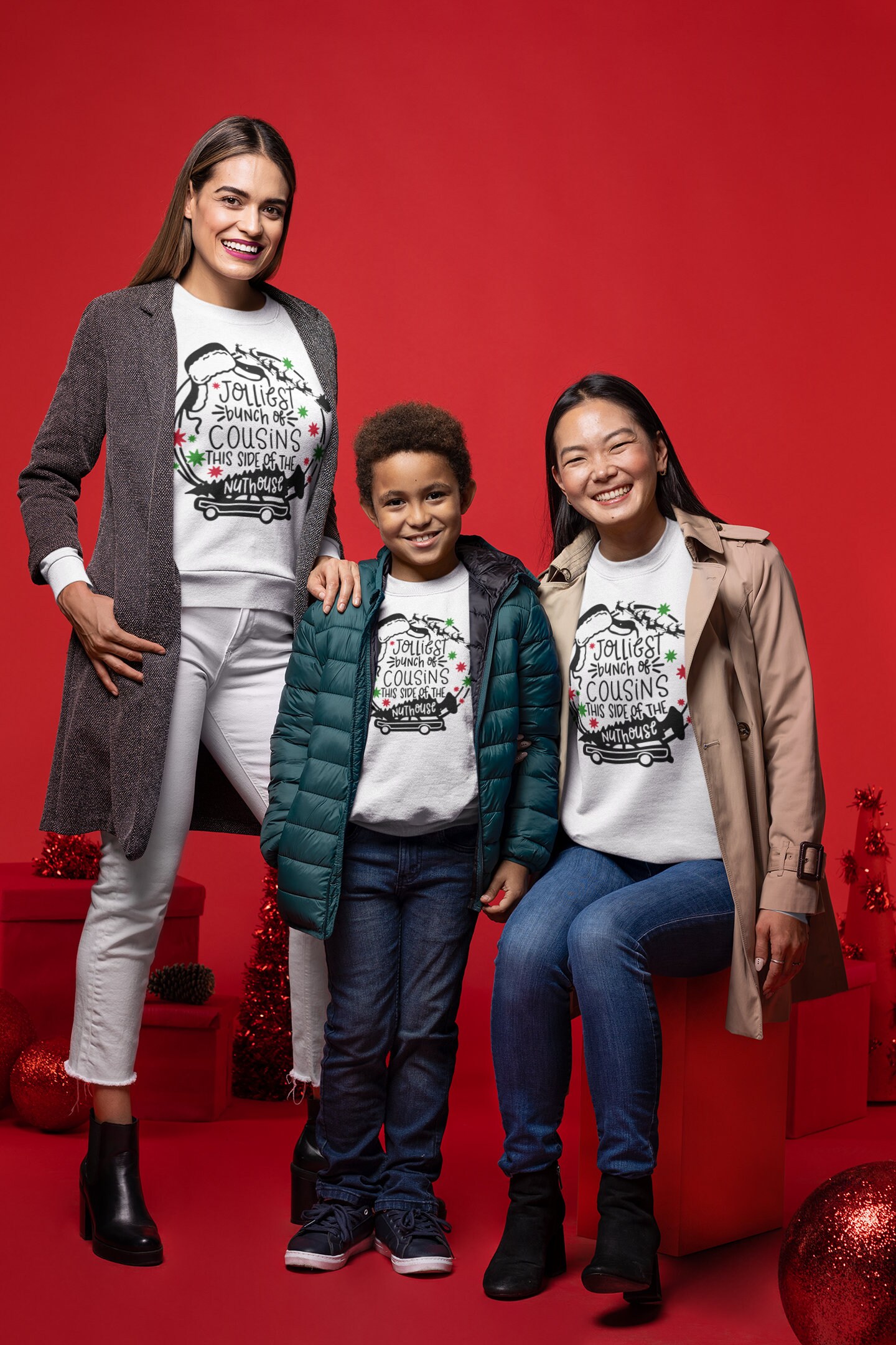 Jolliest Bunch of Cousins This Side of the Nuthouse SVG - Etsy