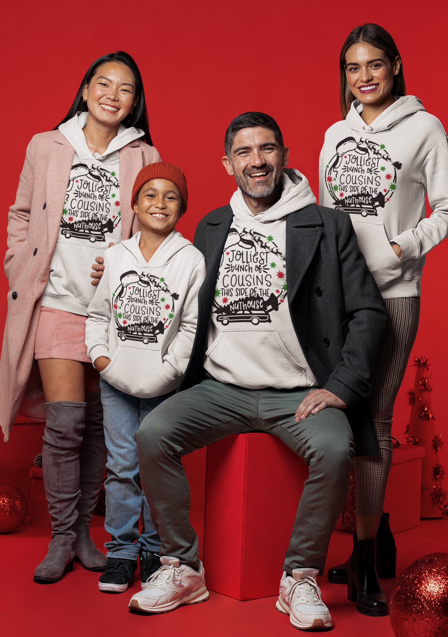 Jolliest Bunch of Cousins This Side of the Nuthouse SVG - Etsy