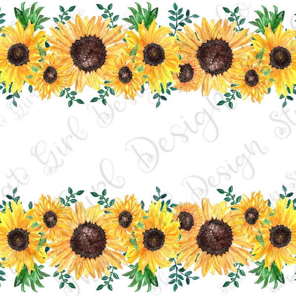 Sunflower Wall Border - Etsy