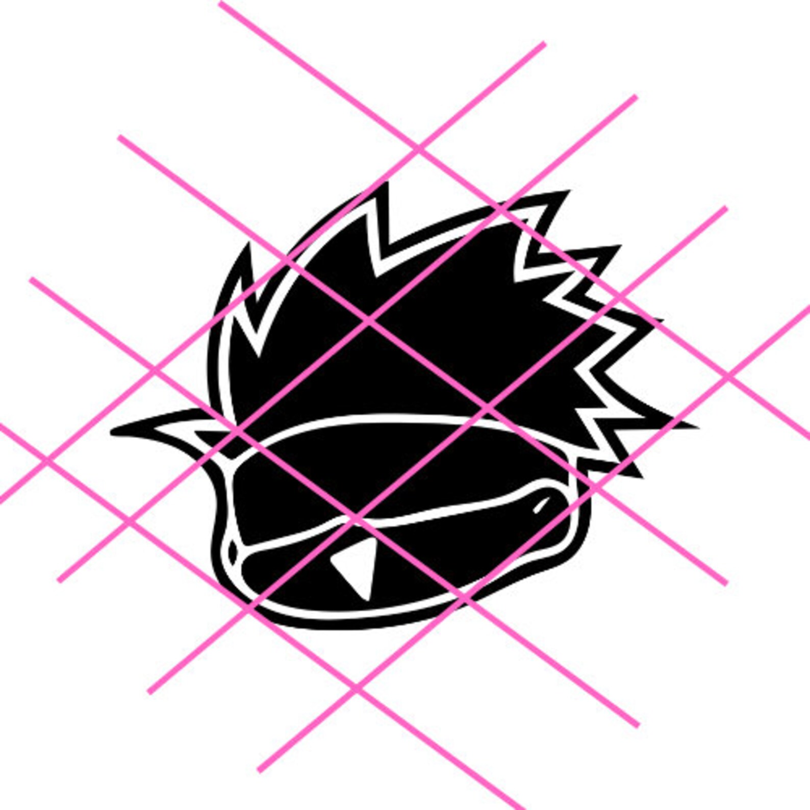 Chibi Gojo Satoru Jujutsu Kaisen Anime Manga Sign SVG Cute Outline ...