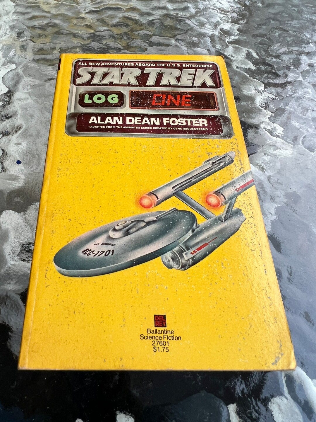 Star Trek Log One Softcover Novel - Etsy