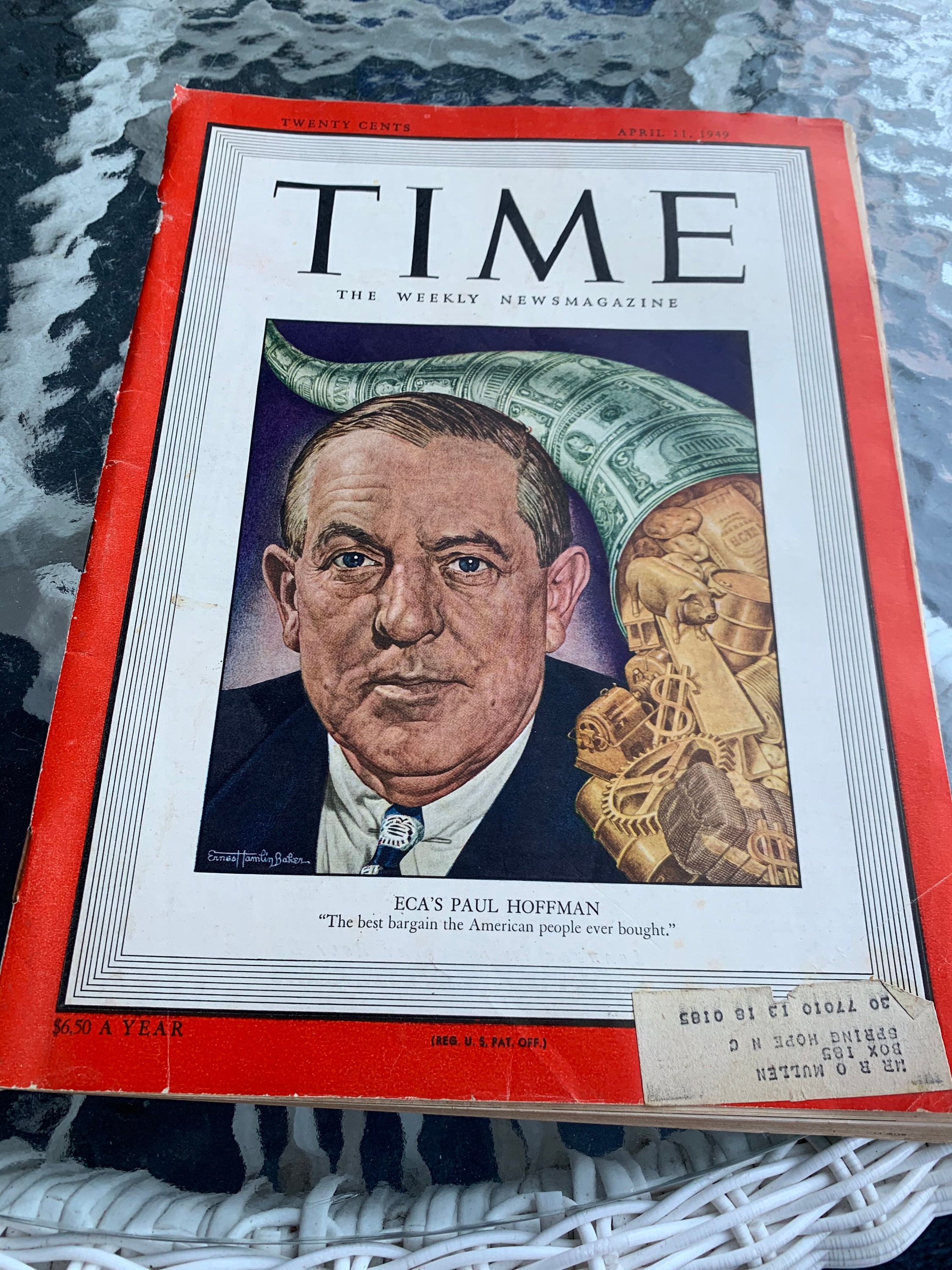 April 11, 1949 Time Magazine - Etsy