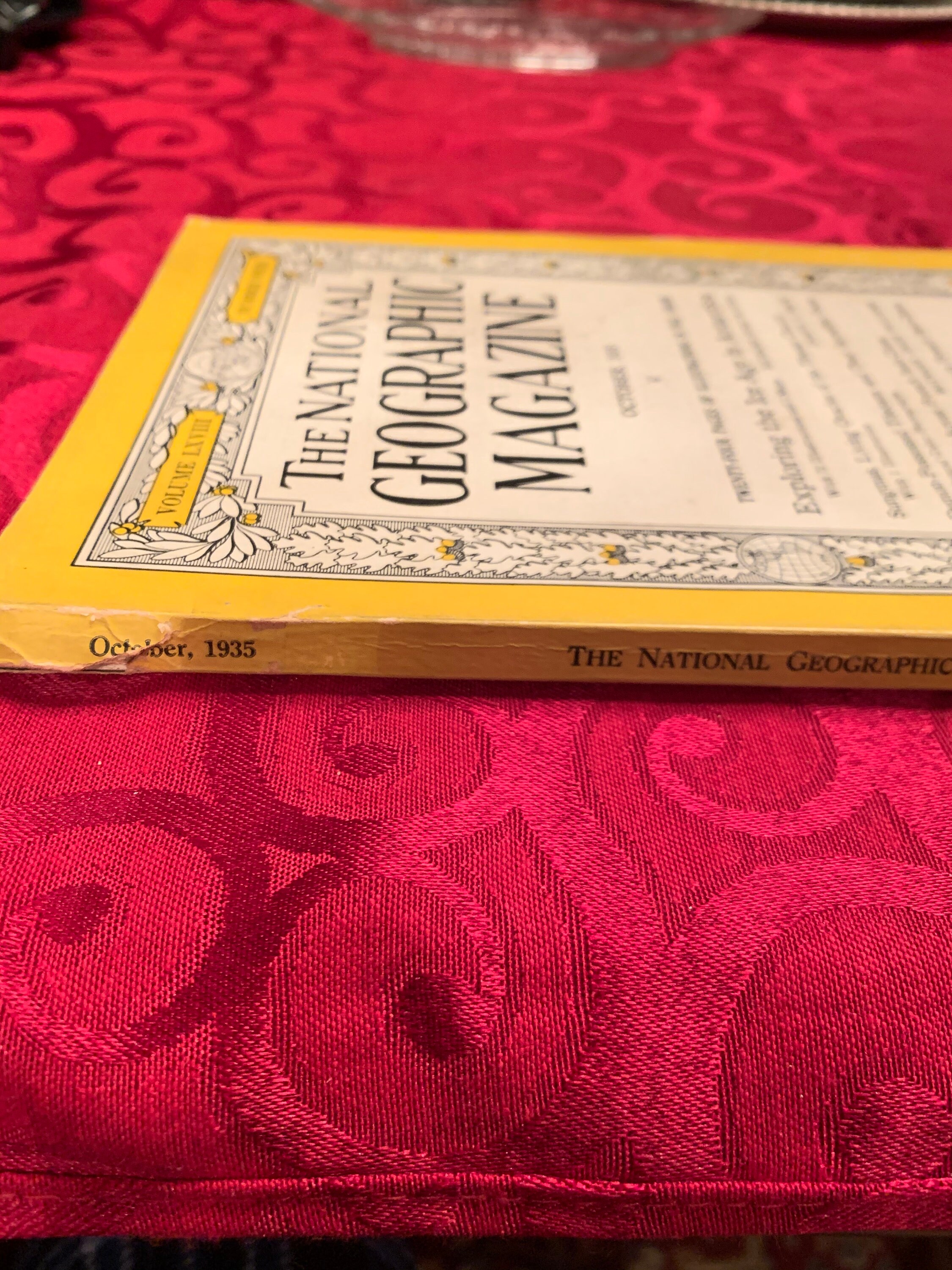 October 1935 National Geographic Magazine - Etsy