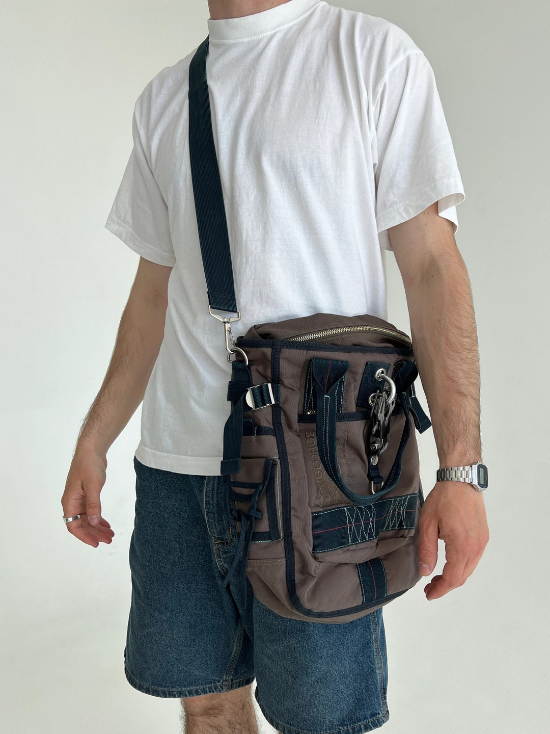 Vintage GG&L Little Sushi Multipocket Crossbody Bag Brown Size - Etsy