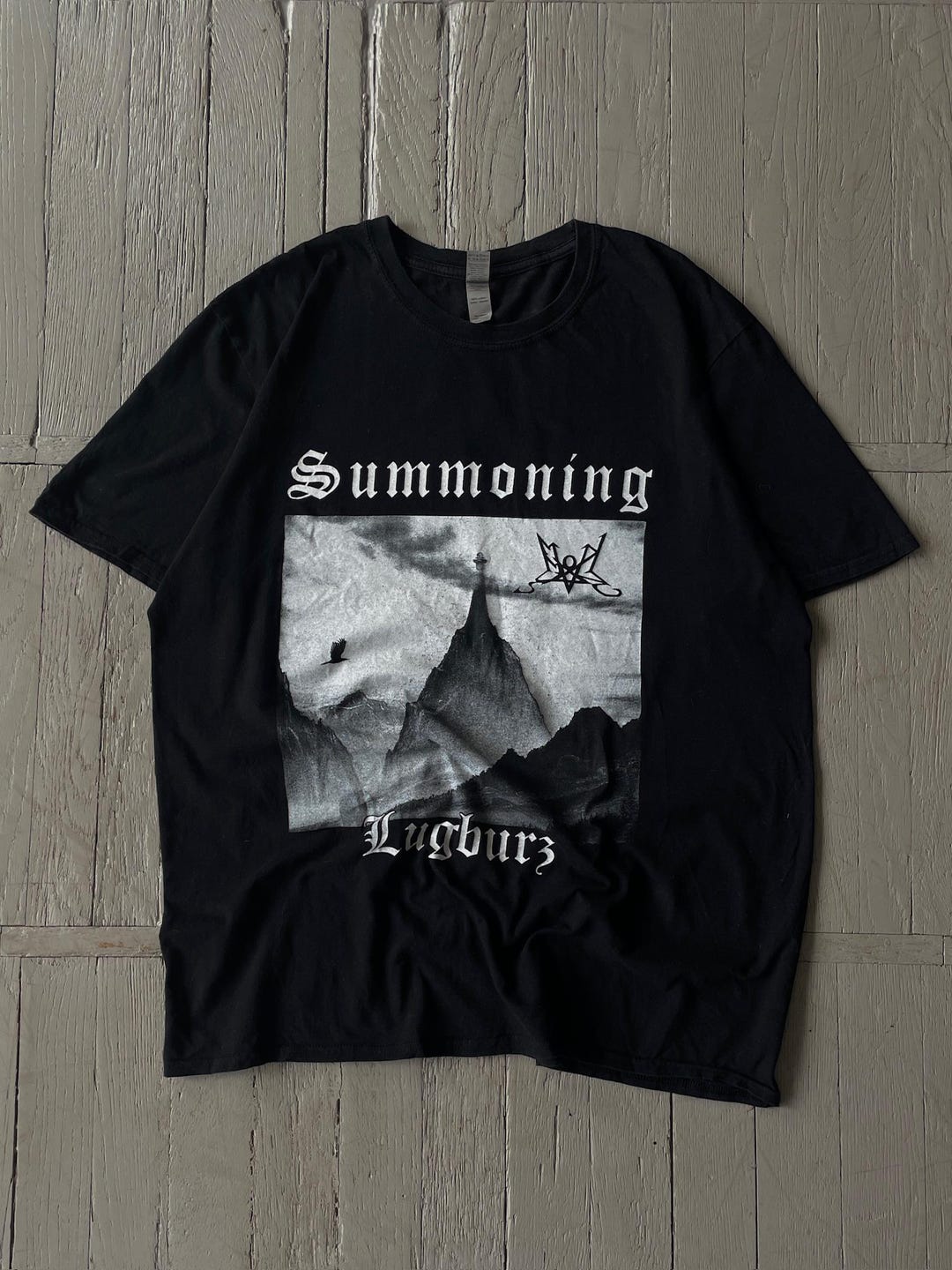Vintage Summoning Lugburz Death Metal Band Tee Shirt Black Size XL - Etsy