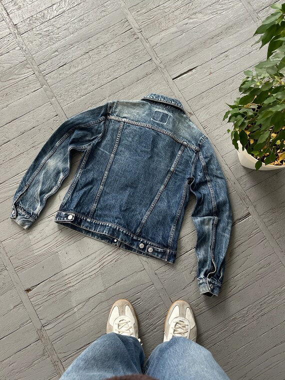 Vintage 1998 Rare Helmut Lang Archive Washed Blue Den… - Gem