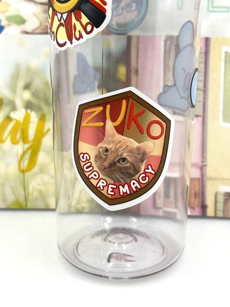 Zuko Supremacy Shiny Matte Sticker - Etsy