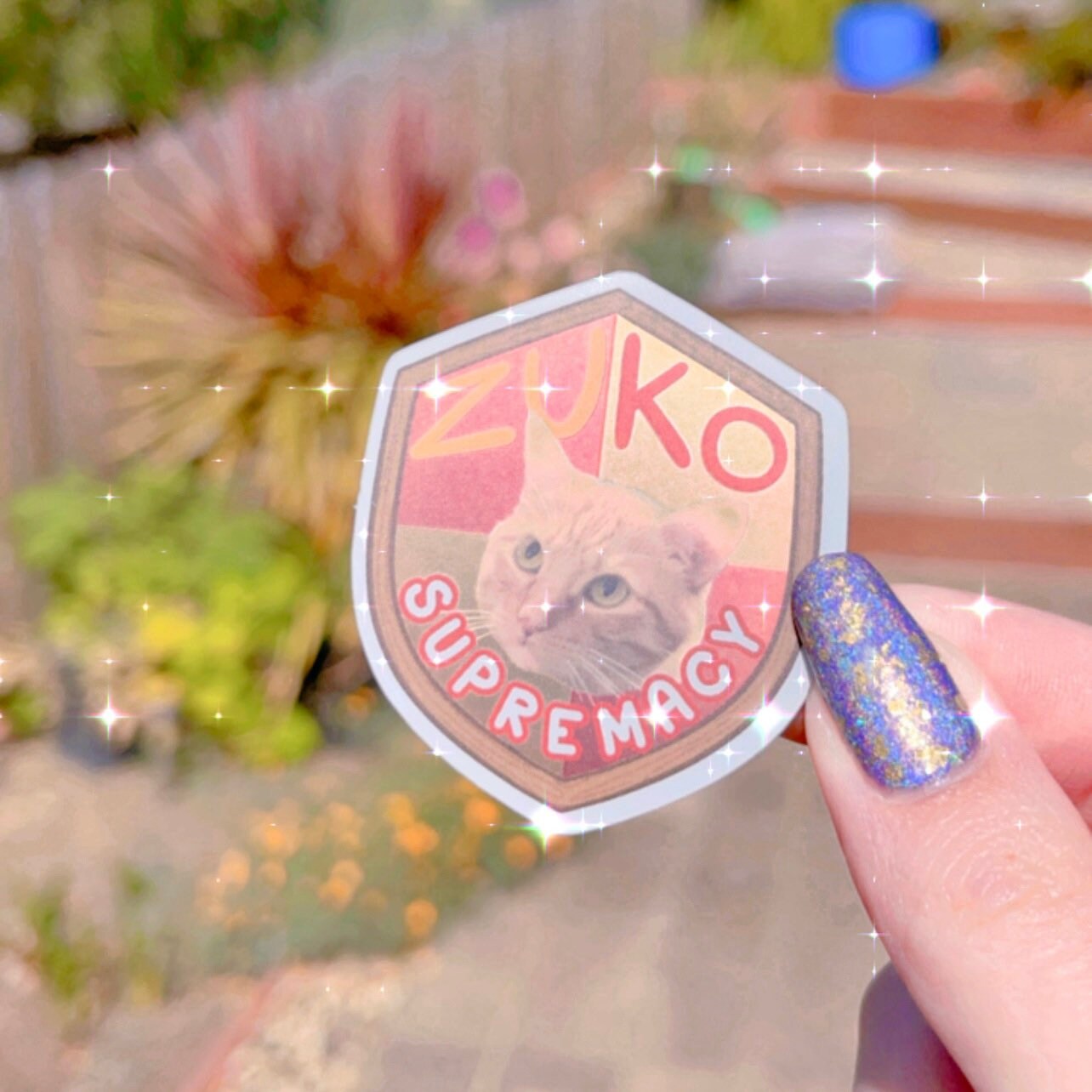 Zuko Supremacy Shiny Matte Sticker - Etsy