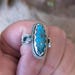 Morenci With Pyrite Turquoise Sterling Silver Horseshoe Ring - Etsy