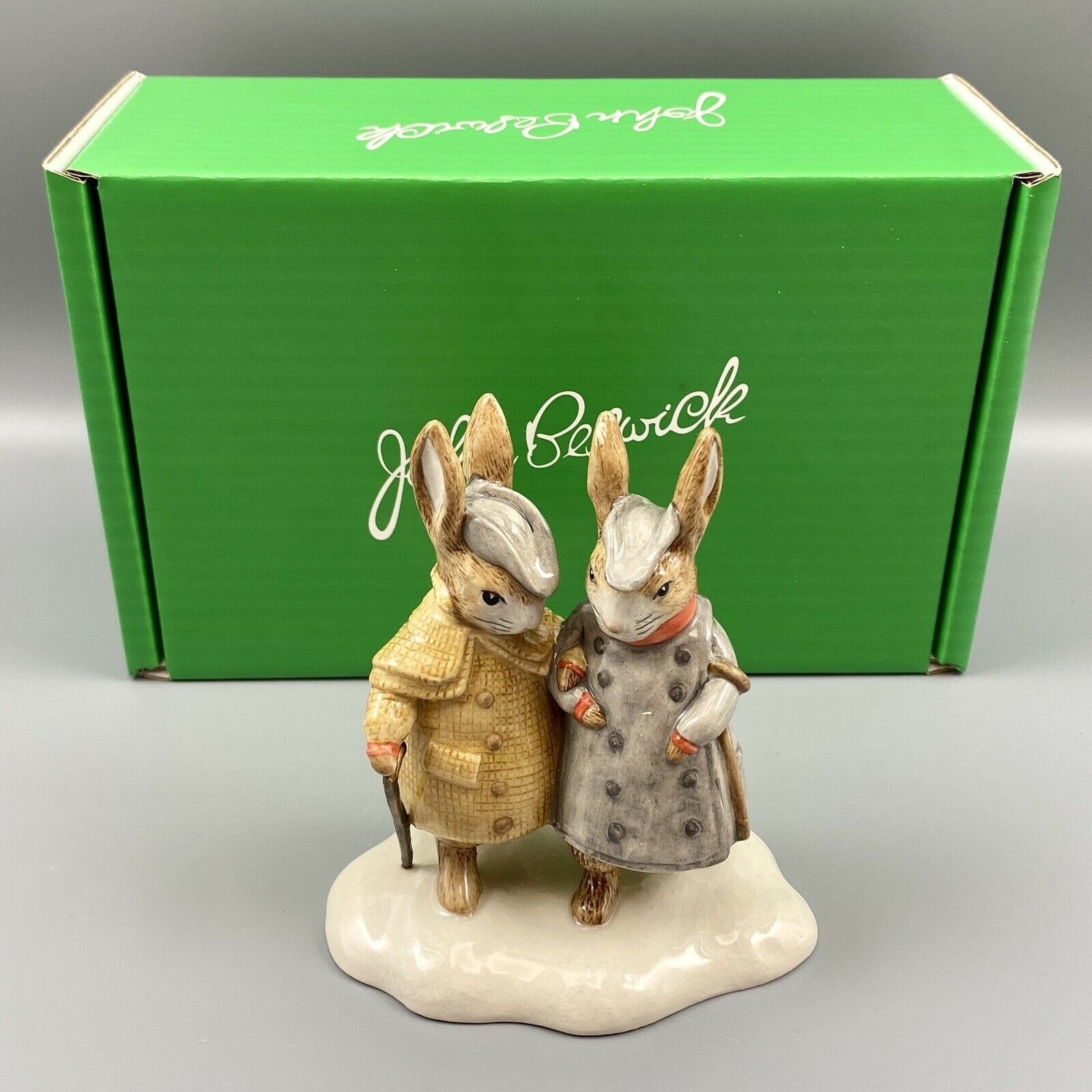 Beatrix Potter Two Gentlemen Rabbits P4210 John Beswick 2001 England ...