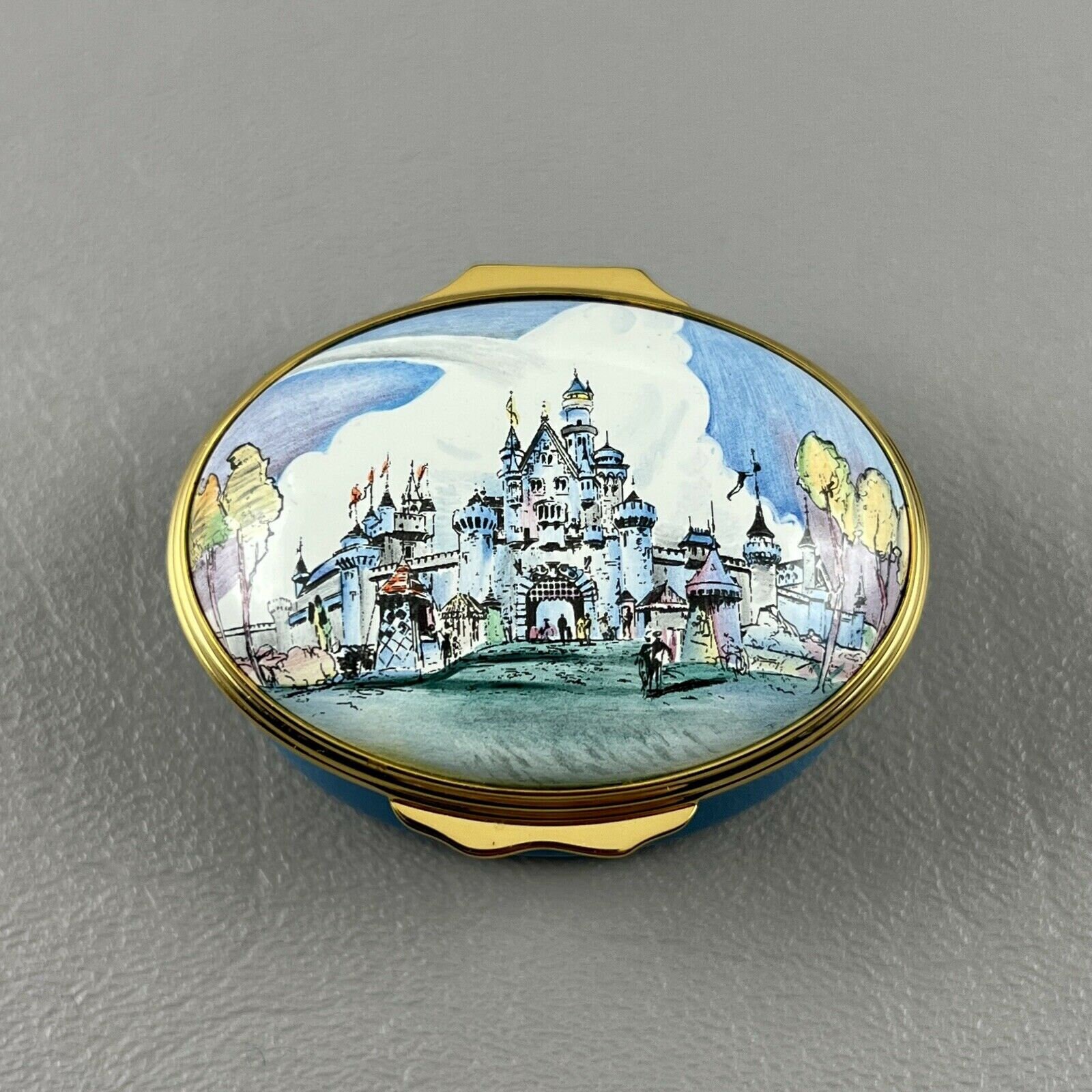 Halcyon Days Enamels Sleeping Beauty Castle Box 45 Years 1439/1955 ...