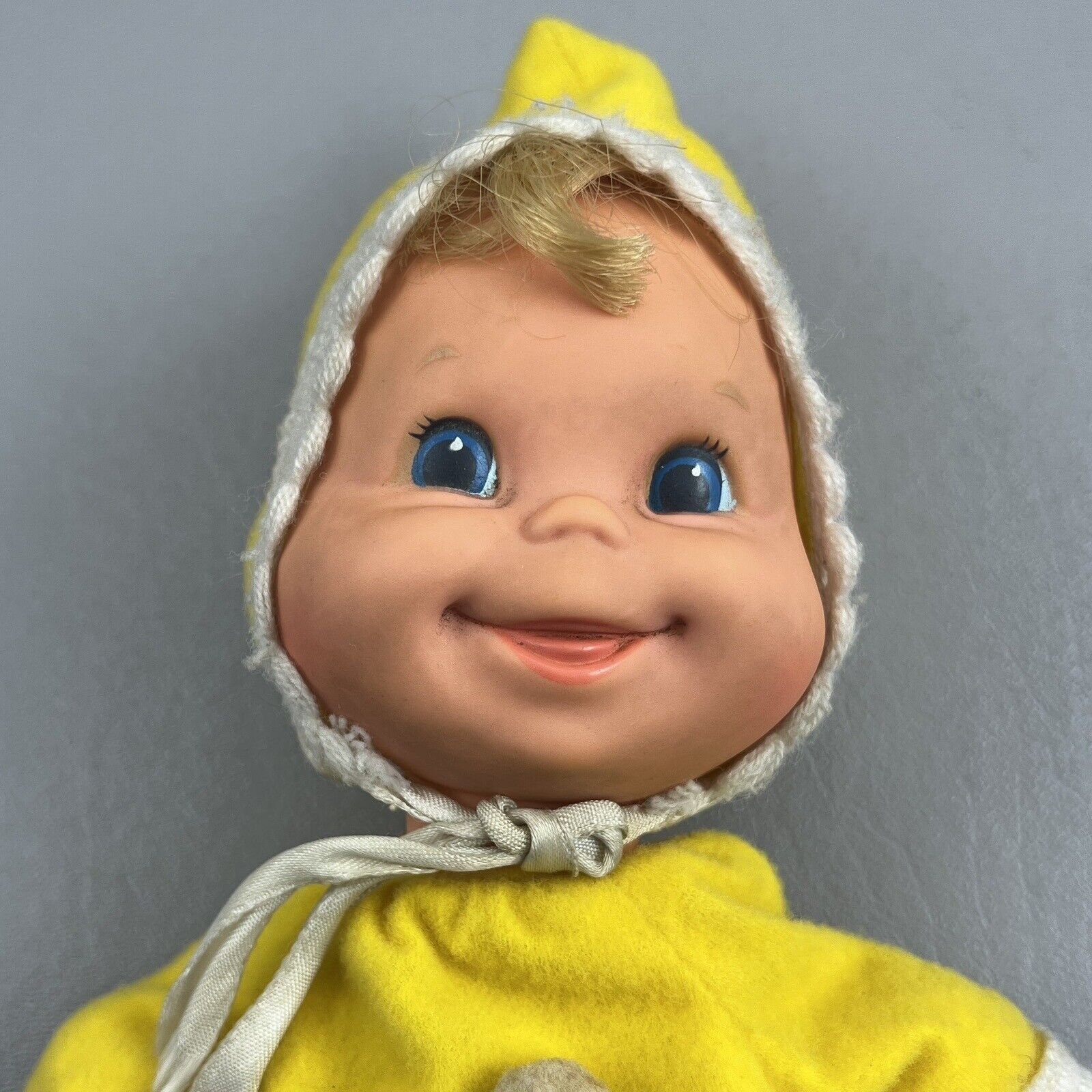 Vintage Mattel Booful Baby Beans Bean Bag Doll 1970 Yellow - Etsy