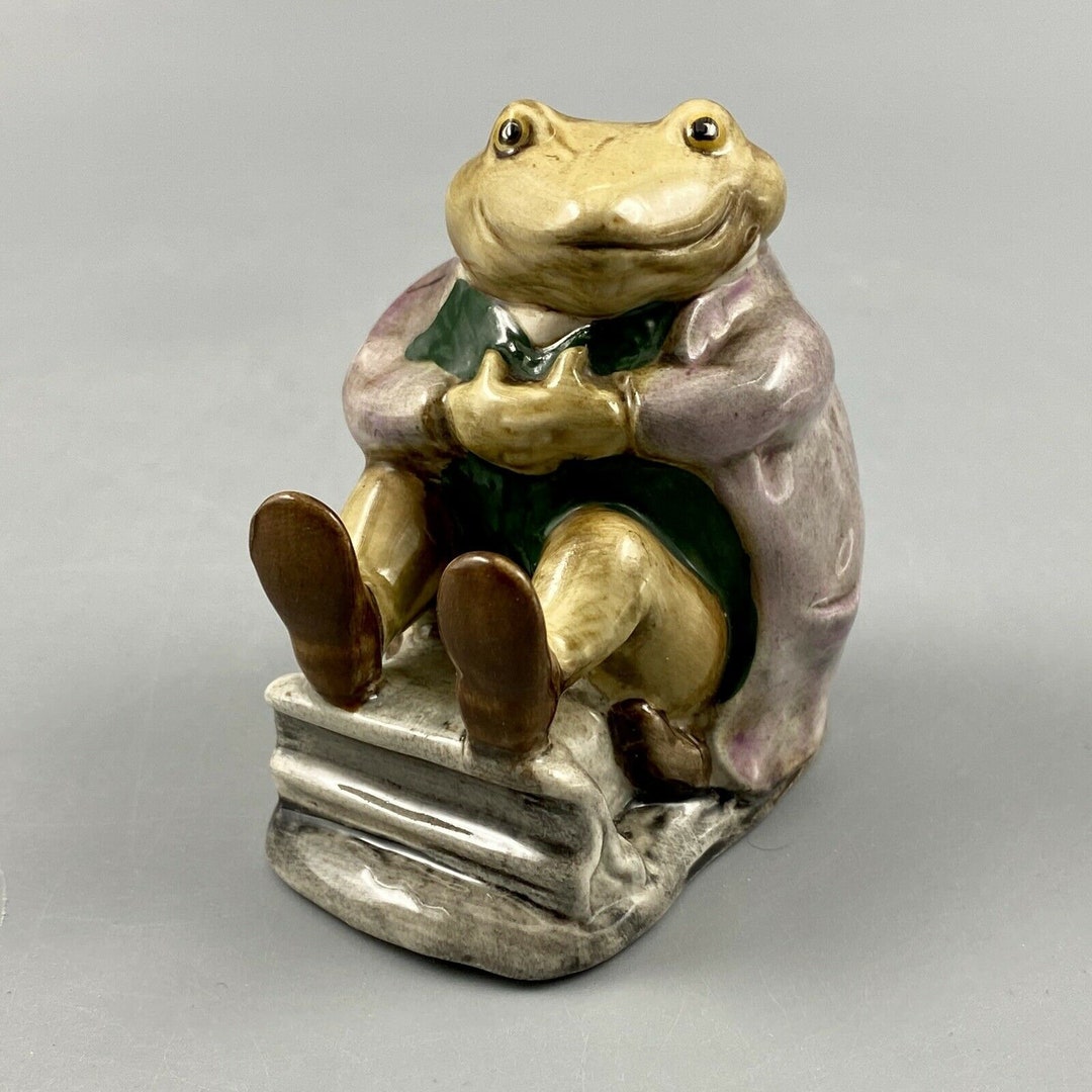 Beatrix Potters Mr Jackson Toad Frog Bp3b Figurine Beswick - Etsy