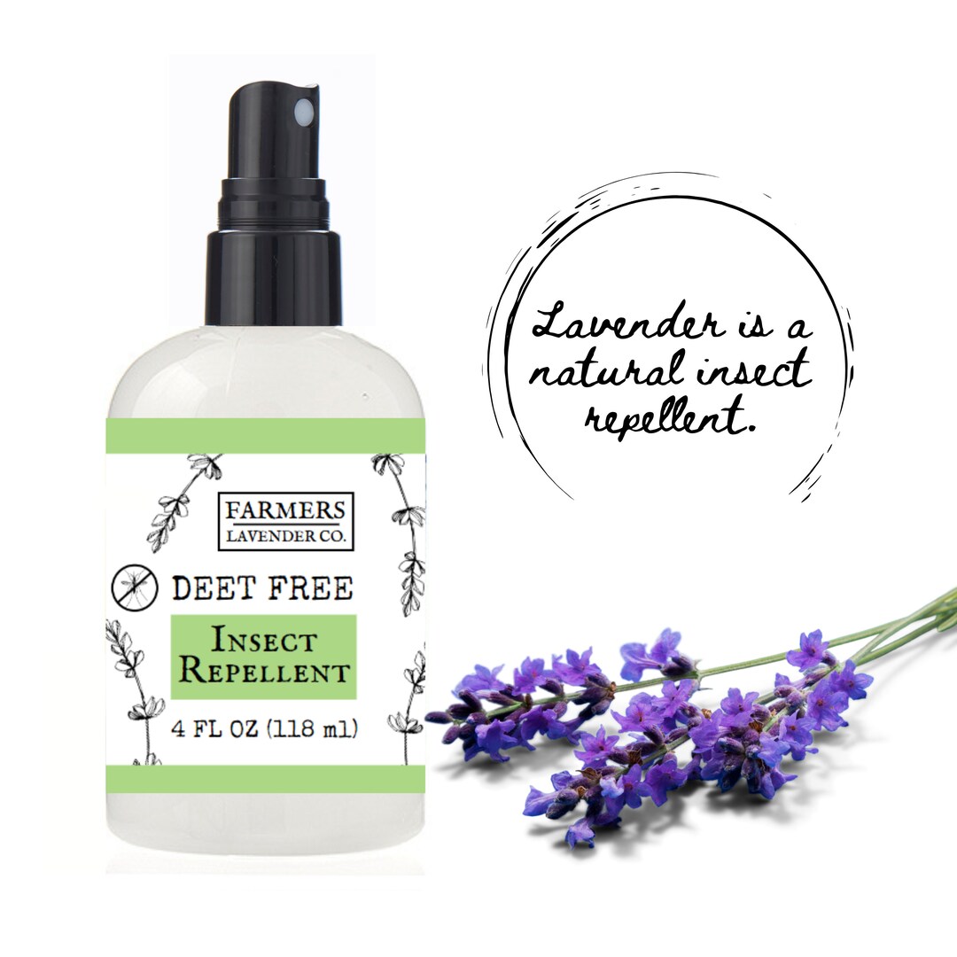 FARMERS Lavender Co. Insect Repellent - Natural Essential Oil Blend - Etsy