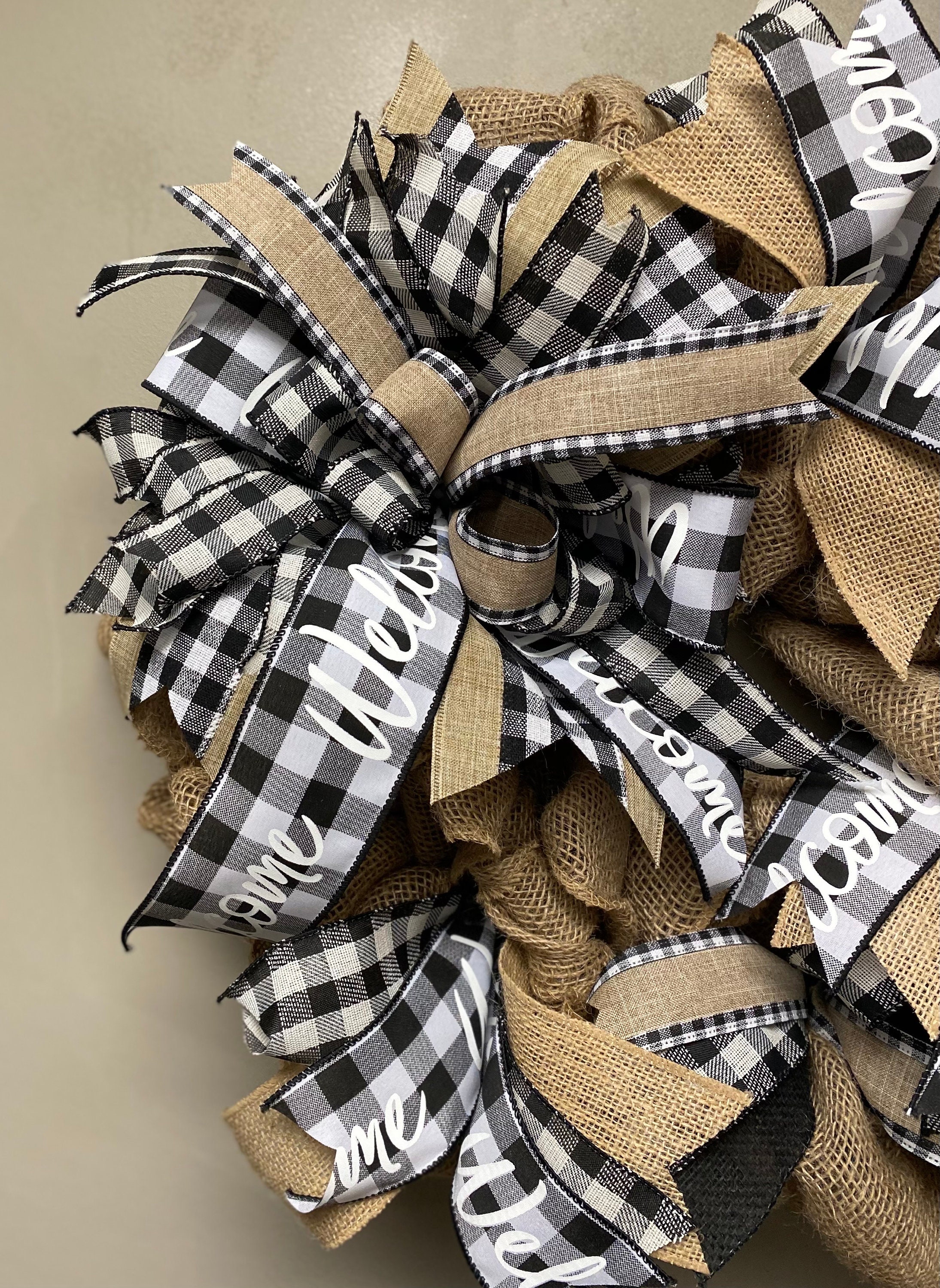 Buffalo Check, Farmhouse/country Front Door or Décor/buffalo Check ...