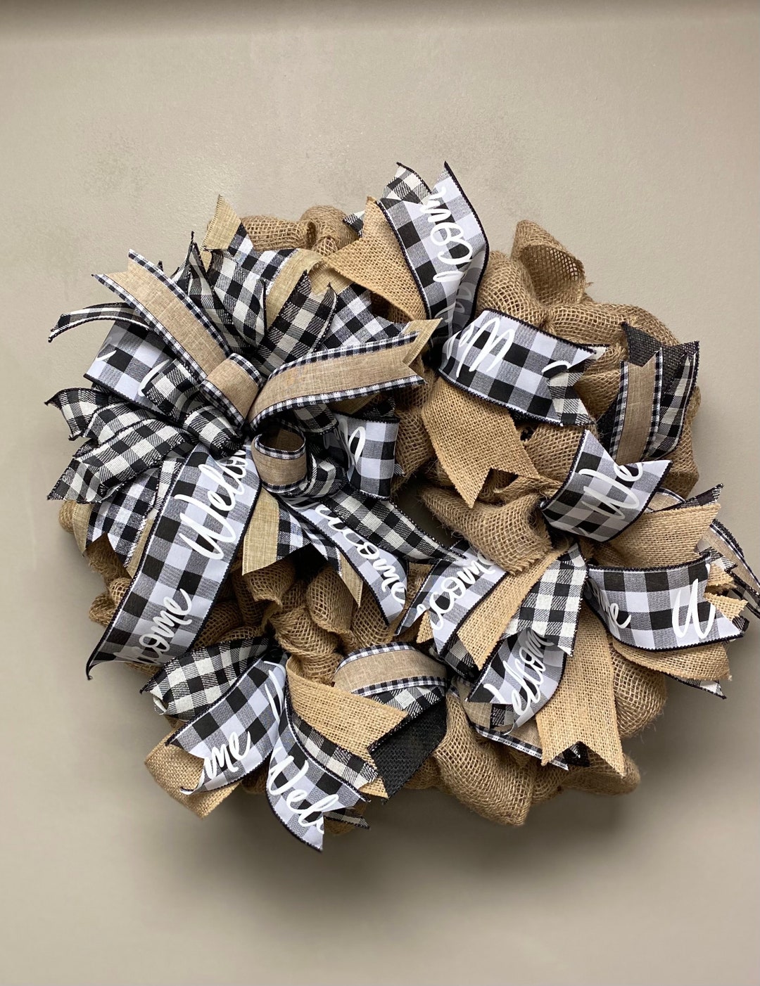 Buffalo Check, Farmhouse/country Front Door or Décor/buffalo Check ...