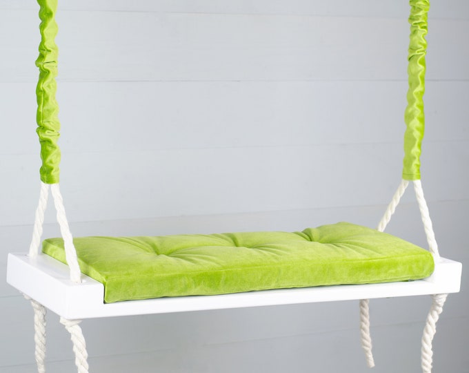 Adult Swing, Adult Wooden Swing, Indoor Swing Adult, Swing, Wooden Rope ...