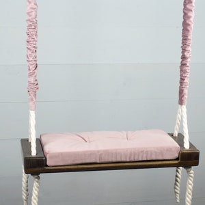 Swing Chair, Glamorous Swing Chair Pink, Adult Inside Swing, Wooden ...