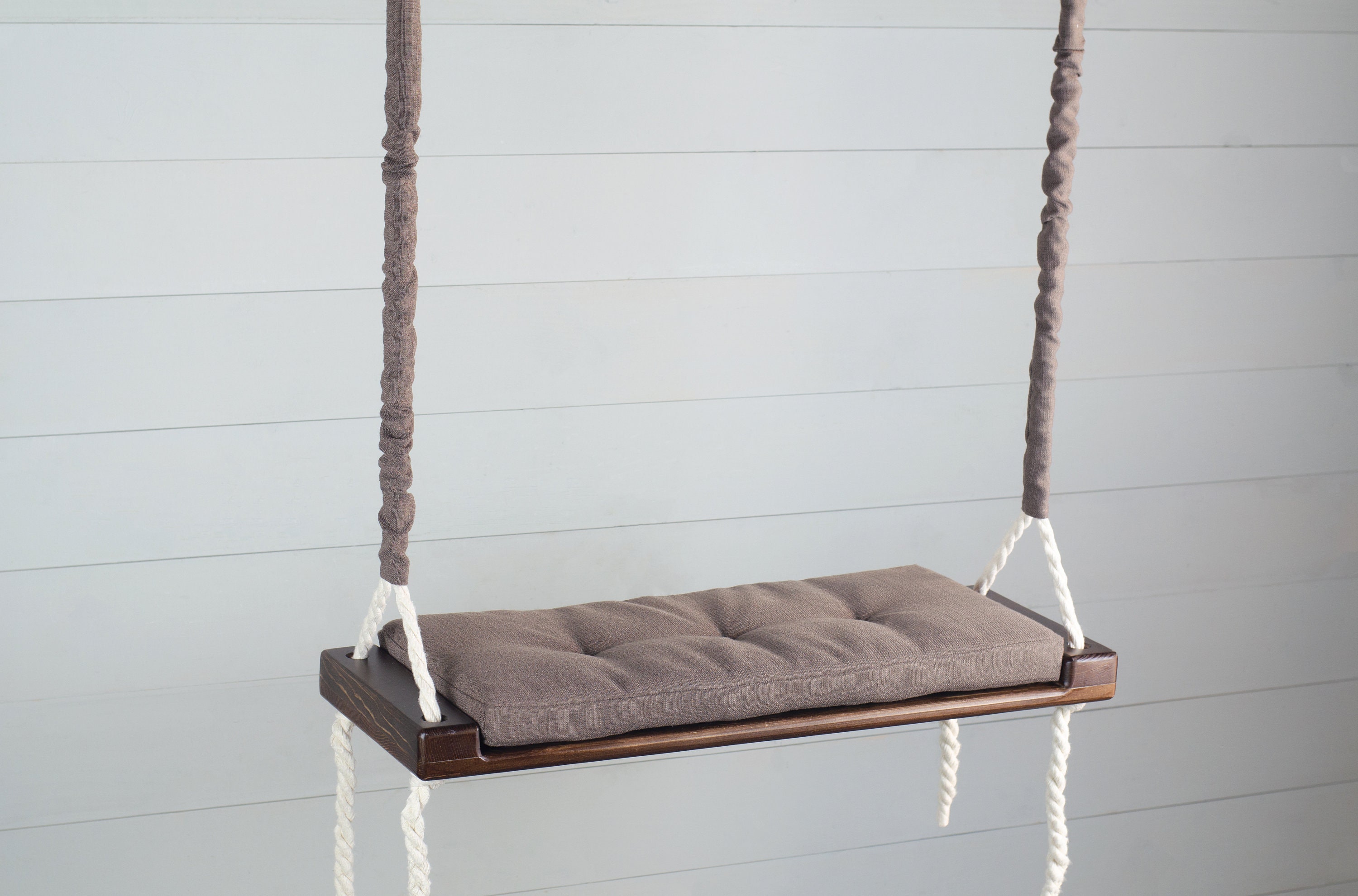 Handmade Swings Tree Swing Adult Wooden Rope Swing Adult | Etsy