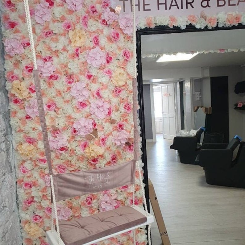 Swing Chair Glamorous Swing Chair Pink Adult Inside Swing | Etsy