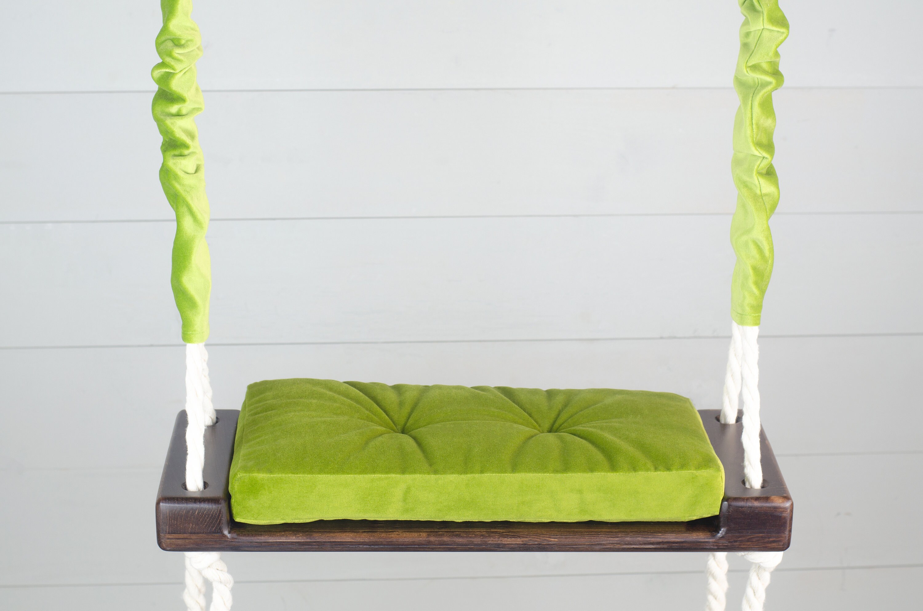 Toddler swing indoor wooden rope swing kids hanging swing | Etsy