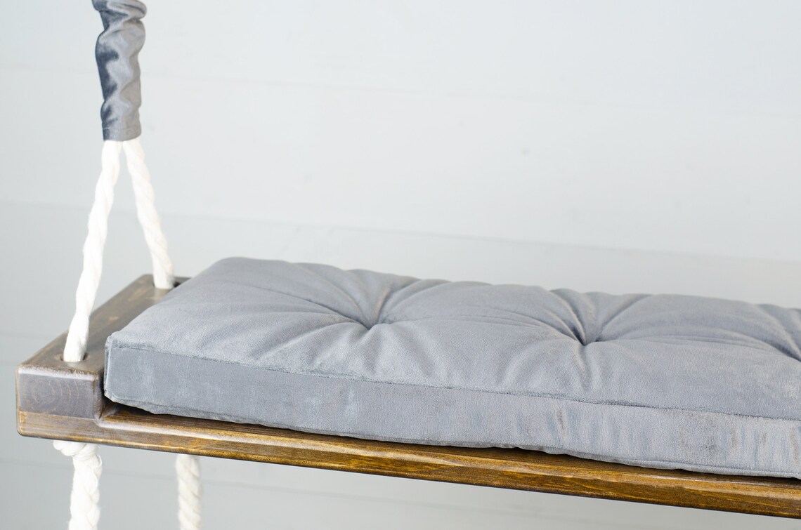 Wooden rope swing adult swing tree swing adult adult inside | Etsy