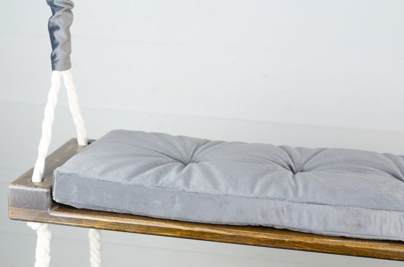 Wooden Rope Swing Adult Swing Tree Swing Adult Adult Inside - Etsy