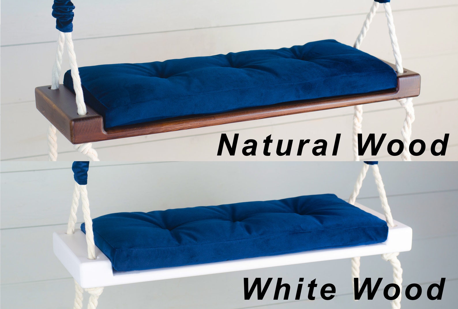 Glamorous Swing Chair Pink Wooden Rope Swing Adult Inside - Etsy