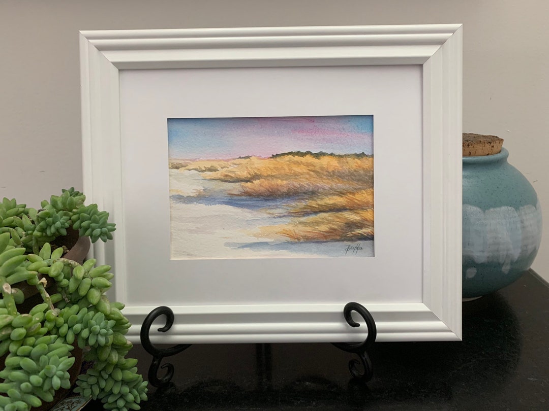 SEA GRASS in the Wind | Watercolor | Sea Life | Beach Life |original ...