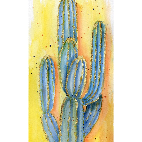 Saguaro Painting - Etsy