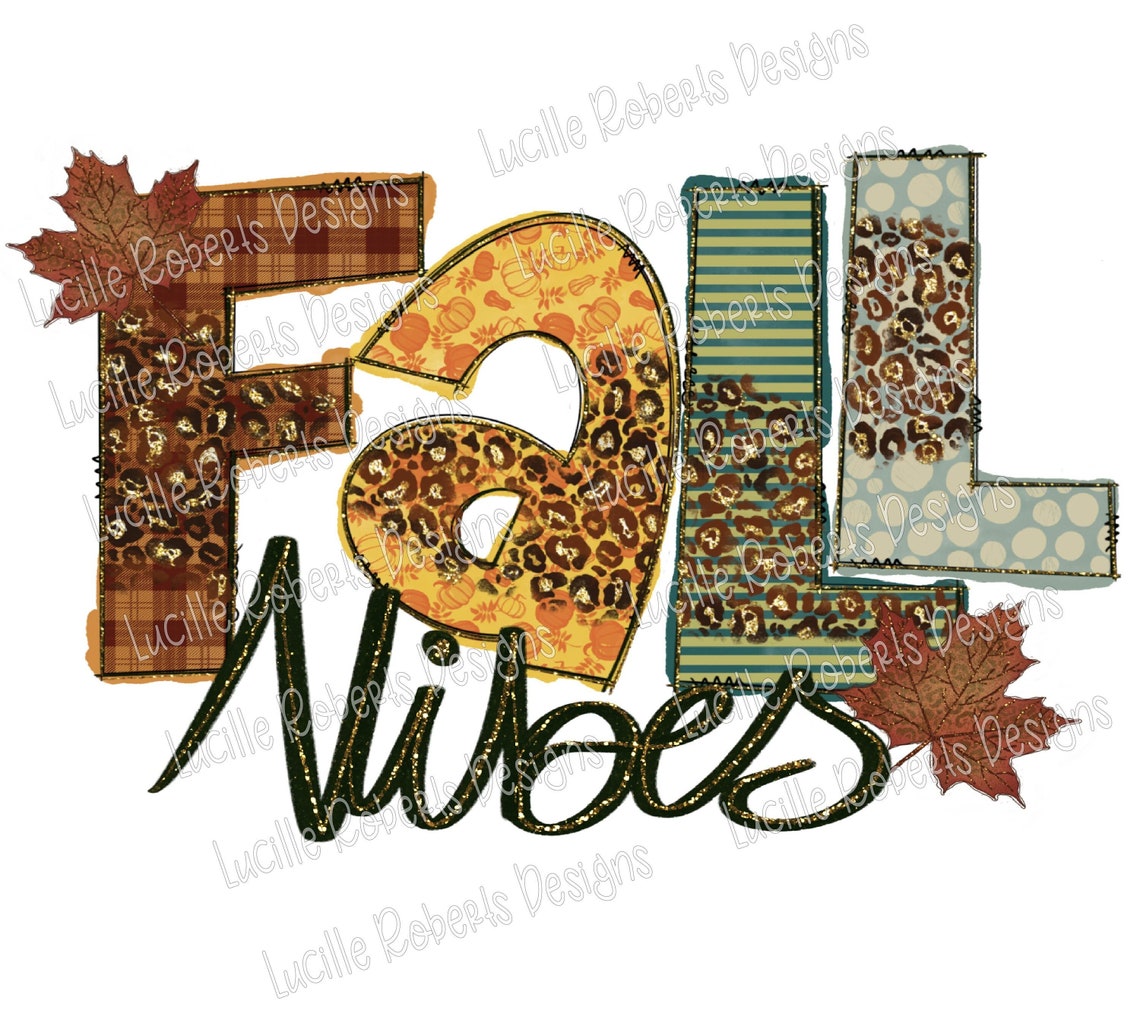 Fall Vibes Png Fall Png for Sublimation Fall Sublimate - Etsy