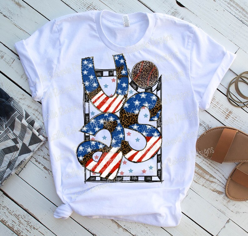 4th of July Png Patriotic Png Hand Drawn Letters Red White - Etsy