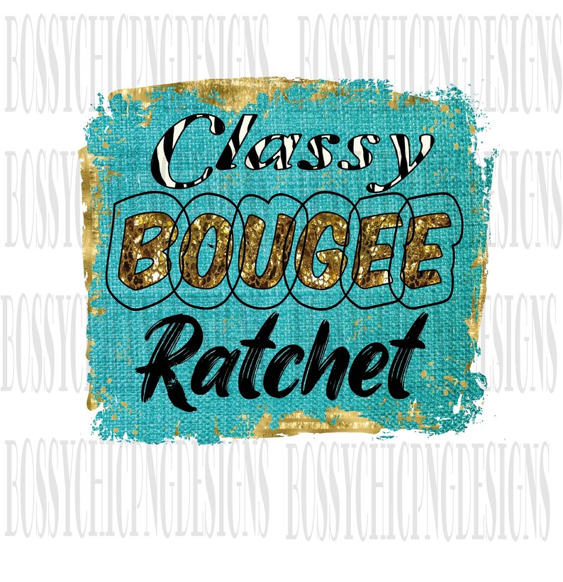 Classy Boujee Girl Png Sublimate Design Png File for | Etsy